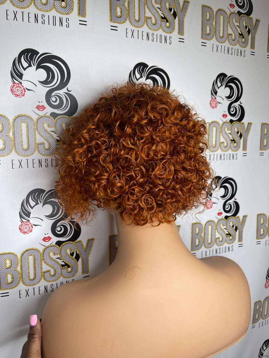 350 Sexy Curly Boy Cut 💫 – Bossy Extensions