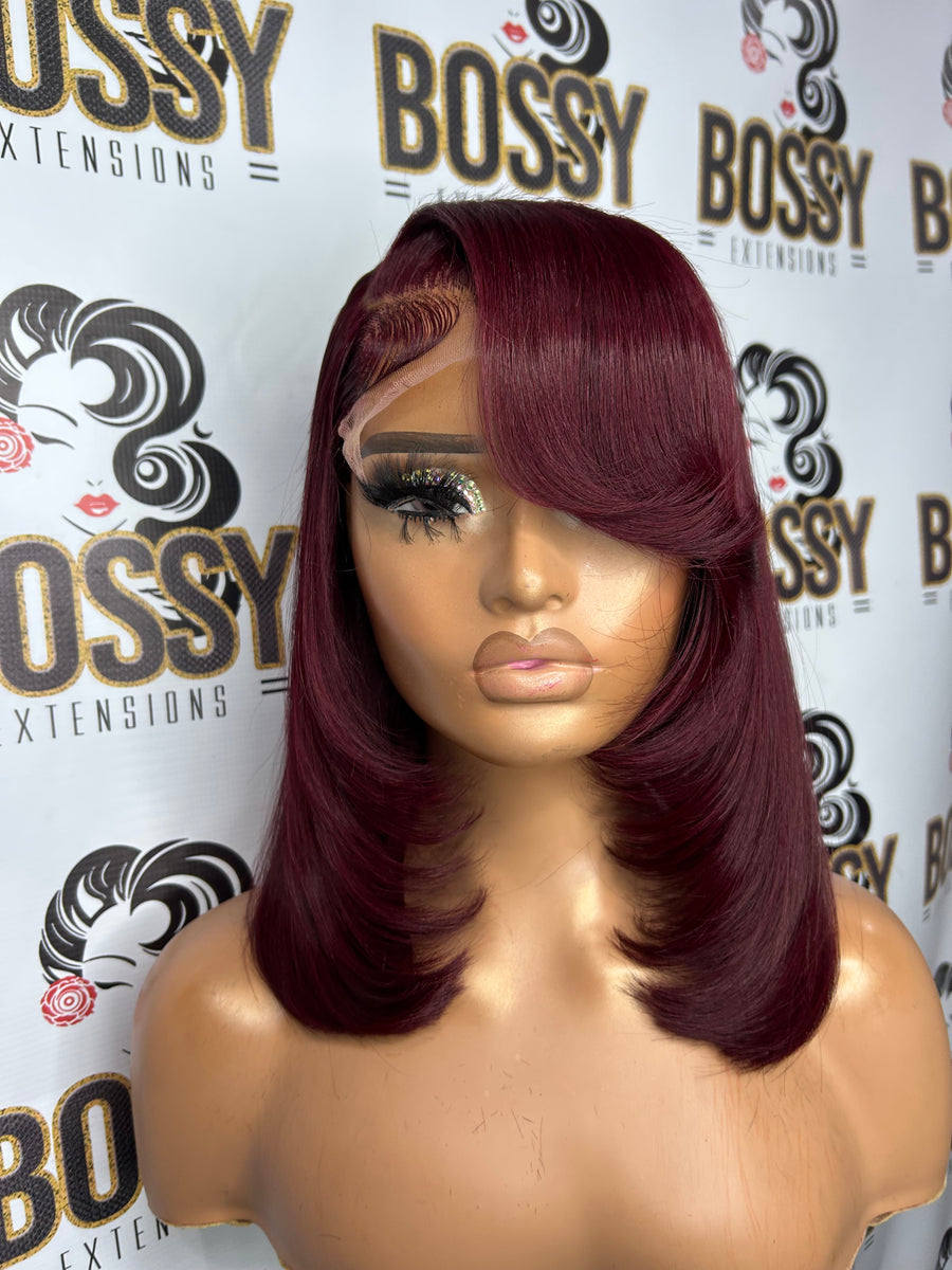 Burgundy Rap style – Bossy Extensions